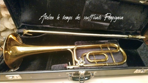 Trombone complet KING USA 4B d'occasion - Atelier le temps des soufflants